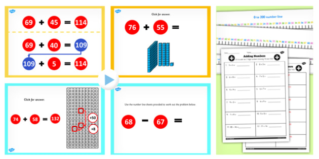 year-2-adding-2-2-digit-numbers-crossing-100-and-10-lesson-pack