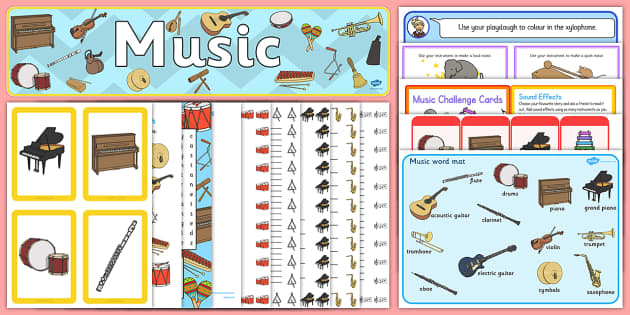 World Music Day KS1 Resource Pack - sing, instruments, play