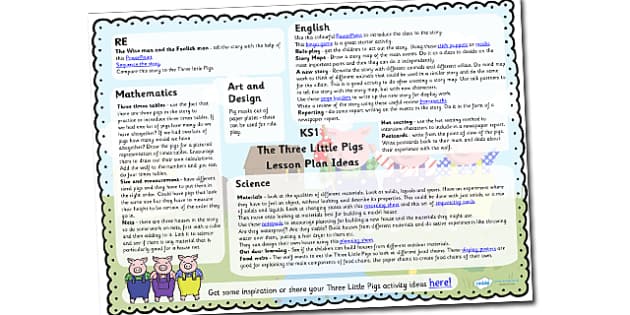 The Three Little Pigs Lesson Plan Ideas KS1 Traditional Tales the-three-little-pigs-lesson-plan-ideas-ks1-traditional-tales