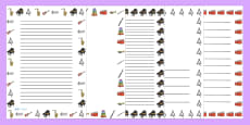 Pirates Scroll Page Borders - Page border, border, Pirate