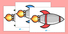 Space Ship Cut Outs - space, ship, cut outs, cutting, cutting