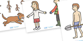 Stick Man - Julia Donaldson Primary Resources, story - Page 1