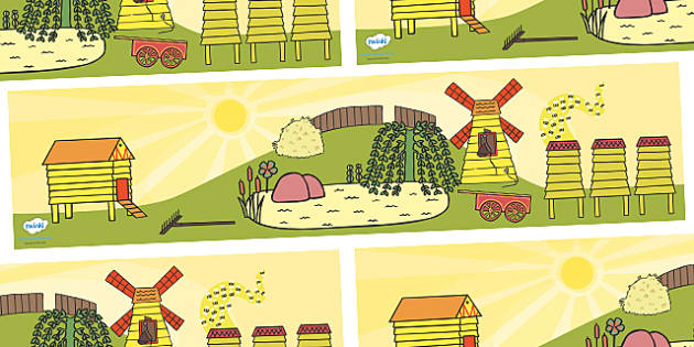 Rosie's Walk Word Cards - Rosie's Walk, story, Pat Hutchins