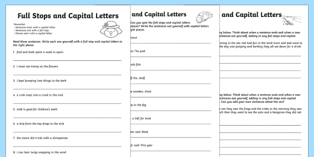 capital-letters-and-full-stops-with-phase-4-words-activity-sheet