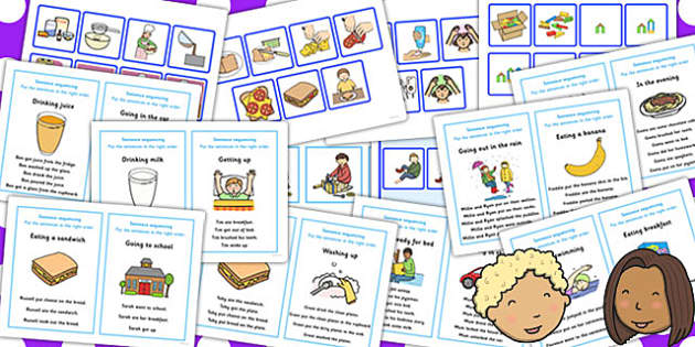 Sen Sequencing Cards Resource Pack Sen Resource Pack Cards