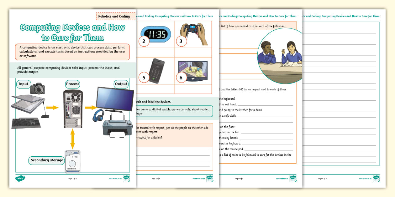 Robotics And Coding Taking Care Of Computing Devices