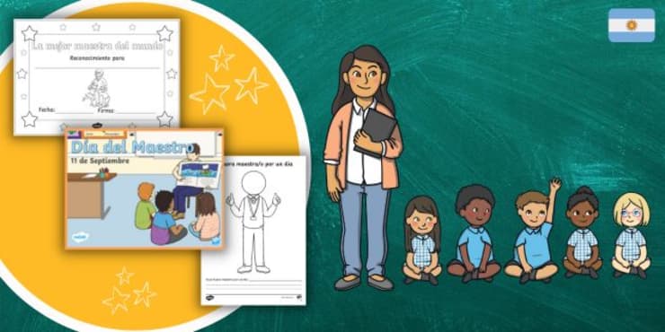 Día del Maestro Argentina 11 de septiembre para niños