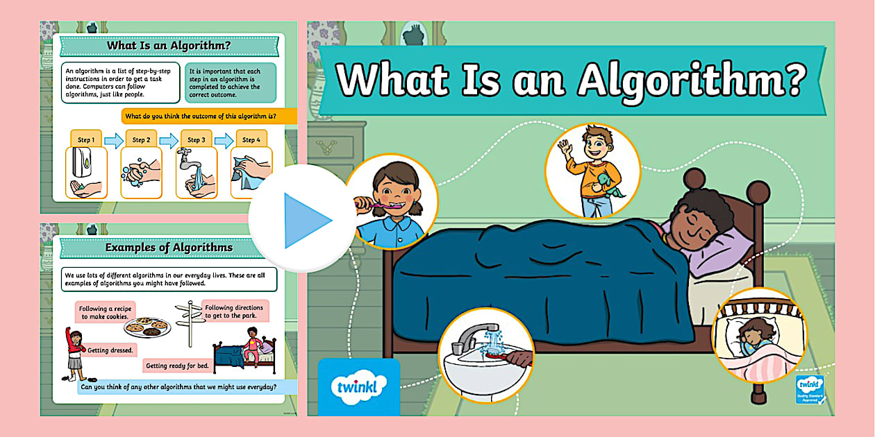 What Is An Algorithm KS1 PowerPoint Twinkl Computing