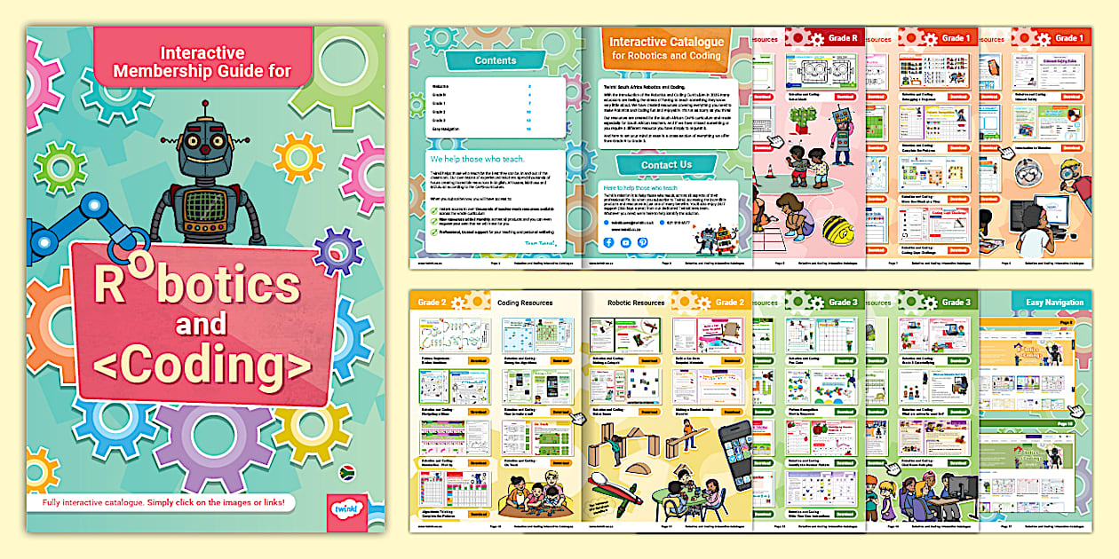 FREE Coding And Robotics Interactive Membership Guide Twinkl ZA