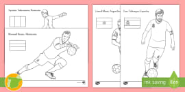 Hojas de colorear mindfulness Estadios del Mundial de Fútbol de Qatar