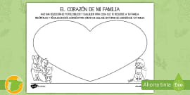 Ficha De Actividad Mi Familia Teacher Made Twinkl
