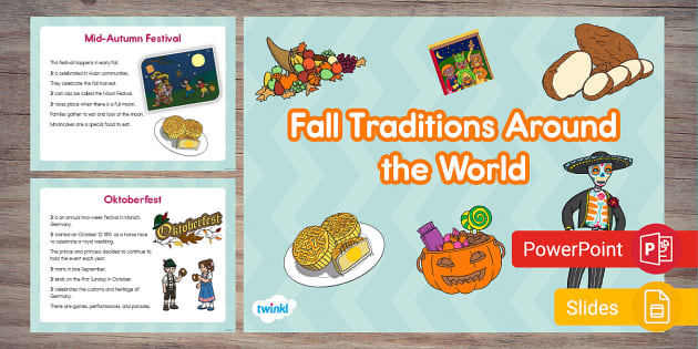 Fall Traditions Around The World PowerPoint Twinkl USA