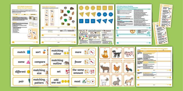 Planning Assessment White Rose Maths Match Sort Compare