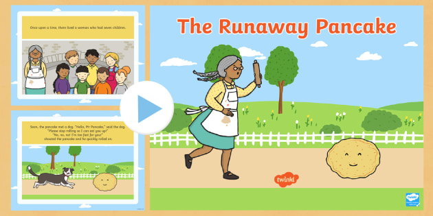 The Runaway Pancake Story PowerPoint - Pancake Day, Shrove