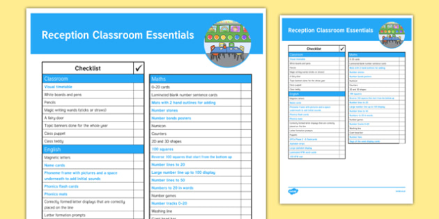 reception classroom | WordReference Forums