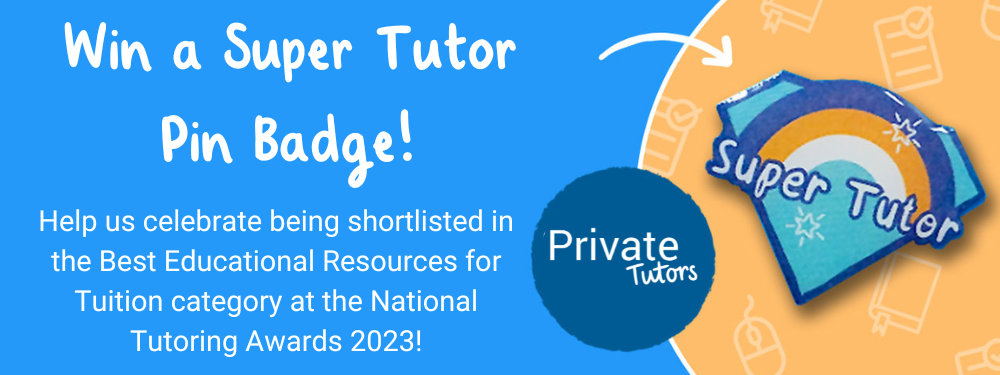 Win a Super Tutor Pin Badge! - Twinkl