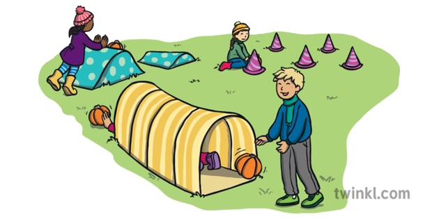 Clipart Obstacle Course
