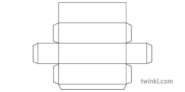 Rectangular Prism 3D Shape Nets Craft Activity Updated 2019 Maths KS1