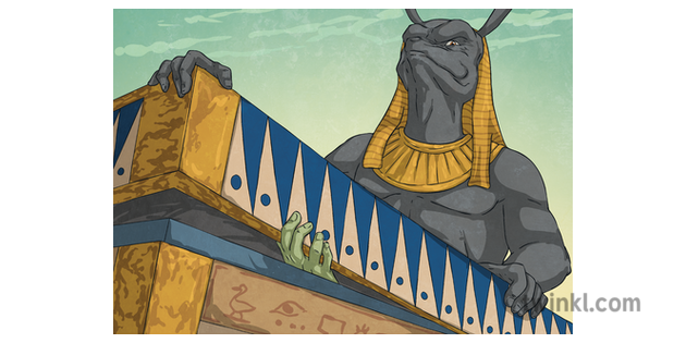 Seth Shuts Osiris in the Chest Ancient Egypt Mythology English KS2
