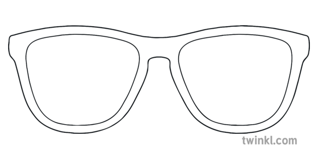 Sunglasses Outline Clip Art Free Clip Art, Coloring Pages,, 43% OFF