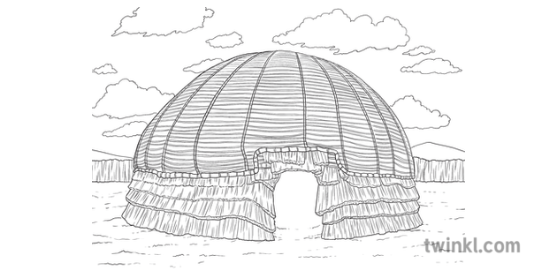 IQukwane Zulu House with Background Building Hut Home South Africa SWAT KS2