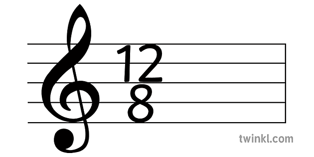 128 Time Signature Illustration - Twinkl
