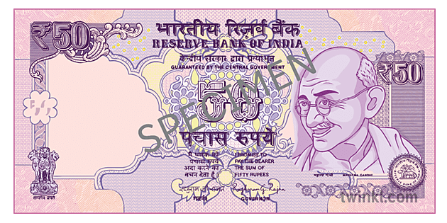 50 rupee bayanin kula india kudi kudin ks2 ks3 ks4 - Twinkl