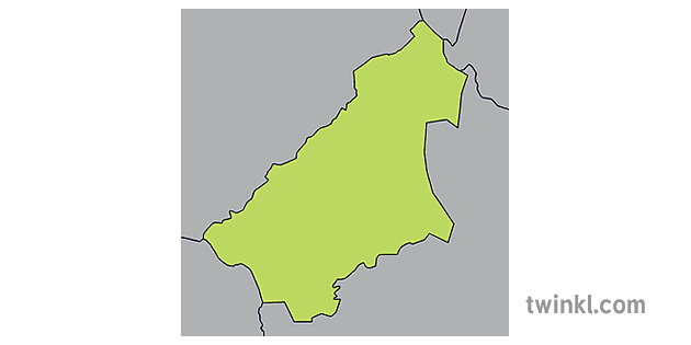 Al Qassim Province Map Illustration - Twinkl