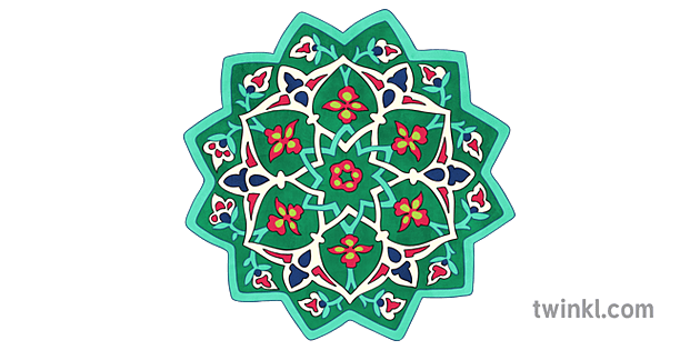 arabesque islamic art 2 Illustration