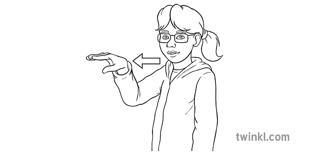 auslan lizard sign step 2 australian sign language ks1 ks2 black and ...