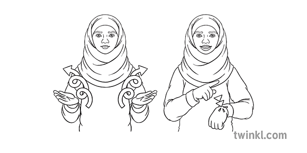 Break Time Sign Language