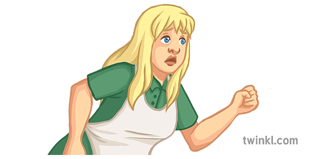 character goldilocks running away french fairy tale goldilocks three bear