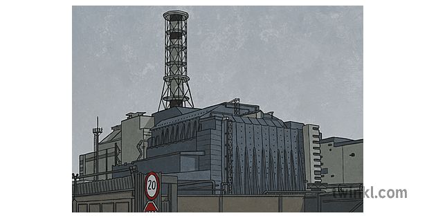 Chernobyl Illustration - Twinkl