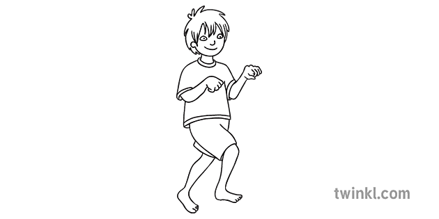 niño galopando twinkl move y1 gimnasia animales tareas de aprendizaje ...