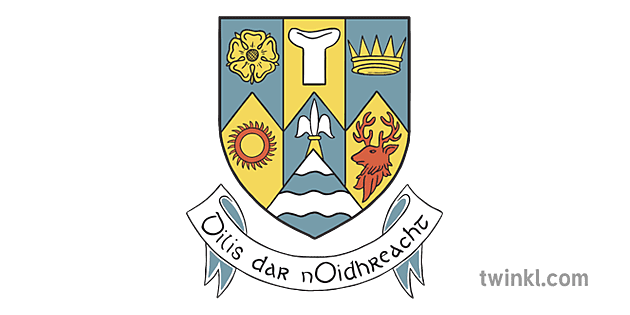 Clare County Wappen Illustration - Twinkl