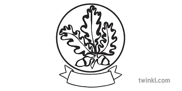 derry gaa crest noir et blanc Illustration - Twinkl