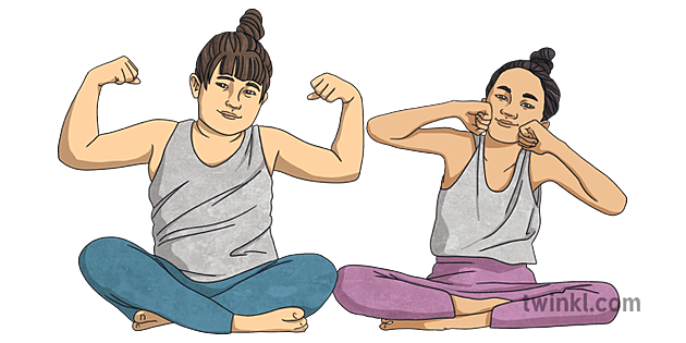 Different Body Shapes Body Types Illustration - Twinkl