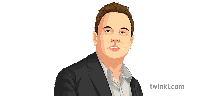 elon musk potret tesla general secondary - Twinkl