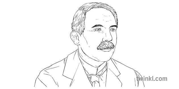 ernest rutherford chân dung nổi tiếng mới người nhiệt tình chủ đề ks2 đen