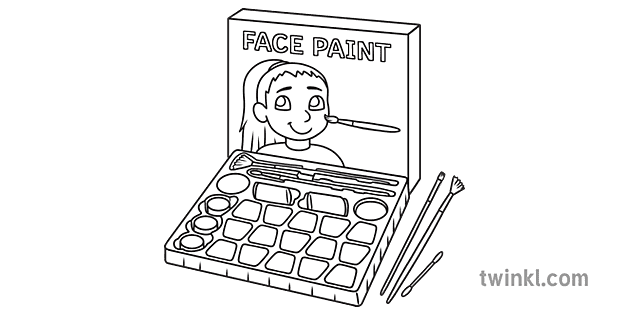 Coloring Painting Face Faces Templates Outline Pages Blank Human Girl ...