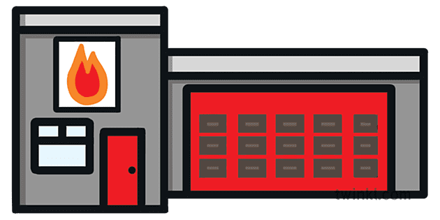 Fire Department Icon Png Illustration - Twinkl