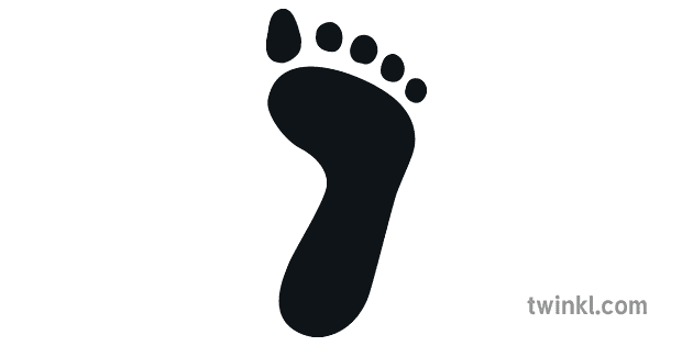 Footprint Right Foot KS2 - Twinkl