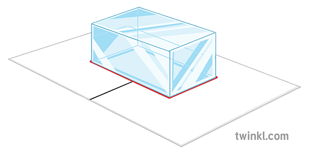 Glass Block Refraction Ray Diagram Science Secondary