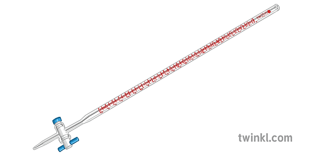 Glass Burette Tool Equipment Titration Chemistry Science Secondary