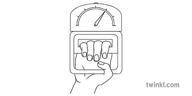 ძალაუფლება დინამომეტრი ფიტნეს ვარჯიში საშუალო bw rgb