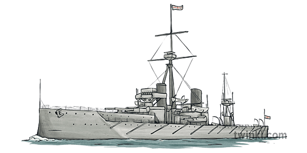 hms dreadnought Illustration - Twinkl
