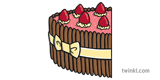 կես տորթ Illustration - Twinkl