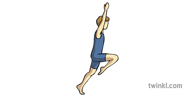 hurdle step to round off step 1 y6 gymnastics movement twinkl move pe ks2