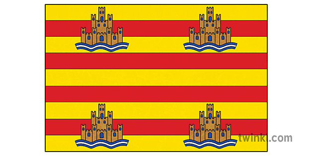 ibiza flag ks2 Illustration - Twinkl