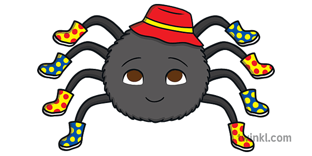 Incy Wincy Spider Illustration - Twinkl